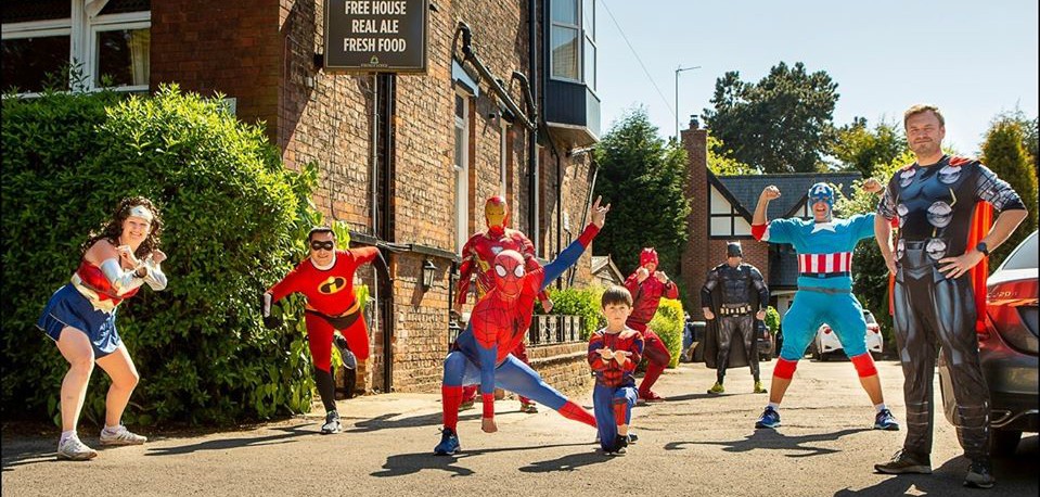 Souvenir tribute to the Superheroes of Sale - Sale Today