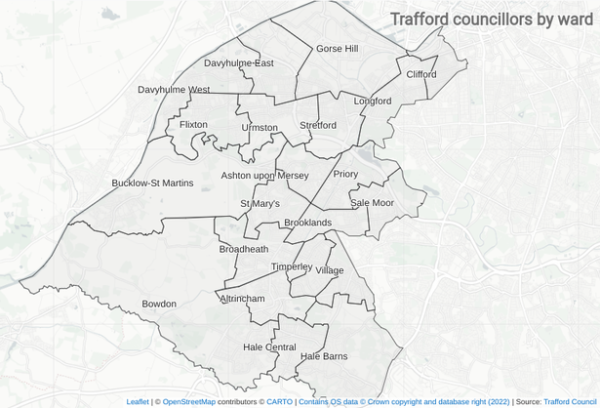 Priory ward set to be renamed as part of new political map plans - Sale ...